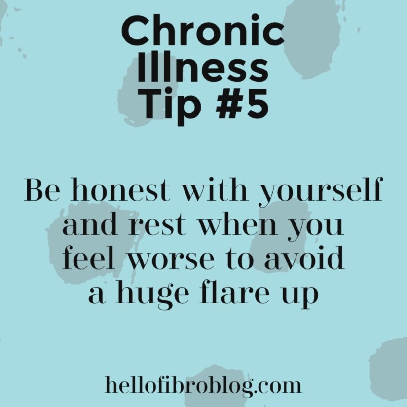6 Top Tips for Living with Chronic Illness – Hello Fibro Blog